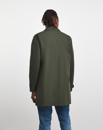 Khaki Mac With Tab Cuff Detail | Jacamo
