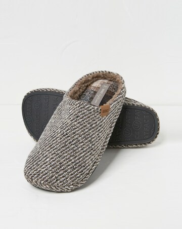 Fatface Jamieson Mule Slipper | Jacamo