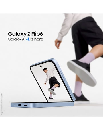 Samsung Galaxy Z Flip6 256GB 5G - Mint - Galaxy AI | Jacamo
