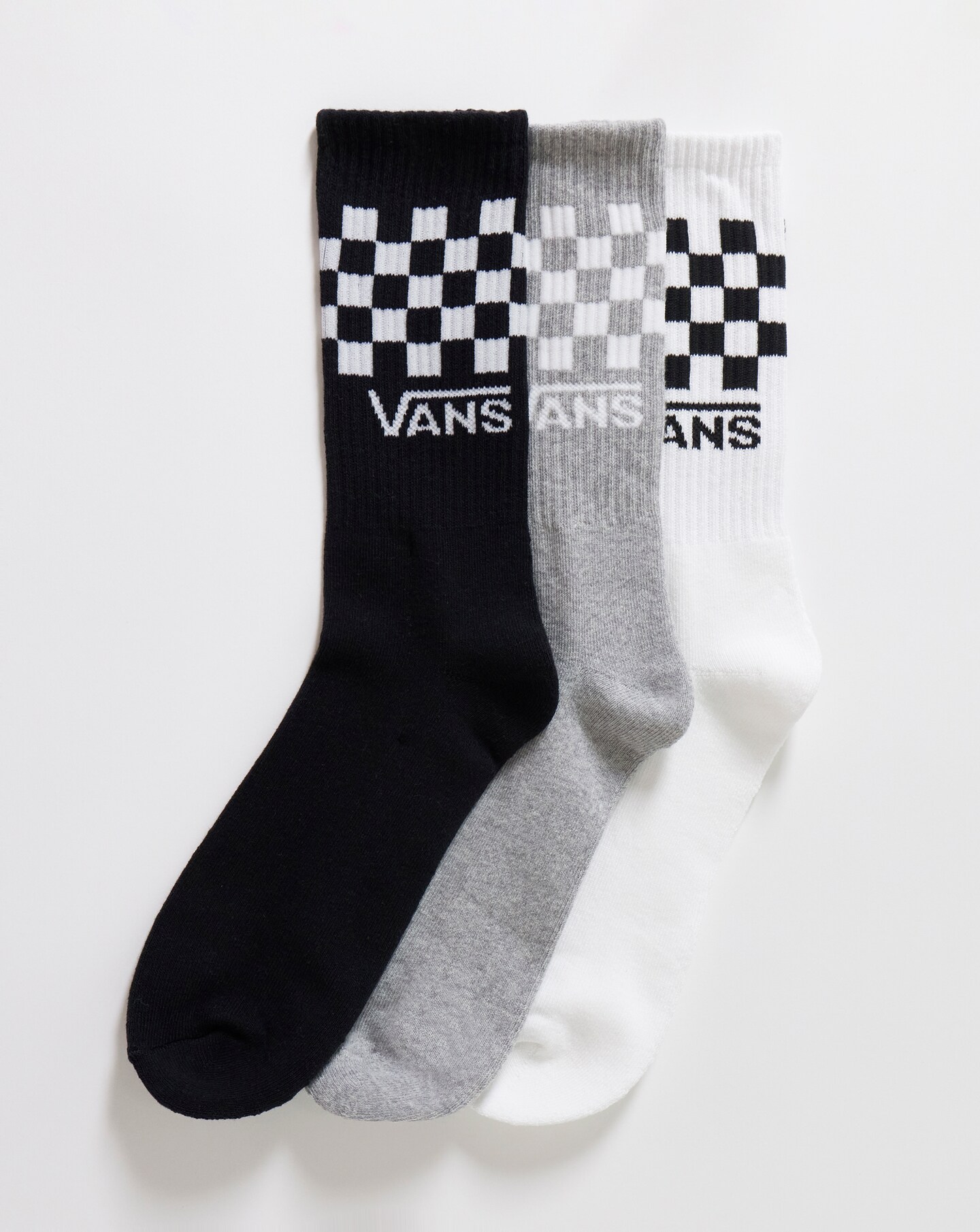 VANS Classic Crew 3 Pack Socks | Jacamo