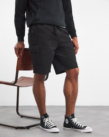 Fully Elasticated Stretch Cargo Shorts | Jacamo