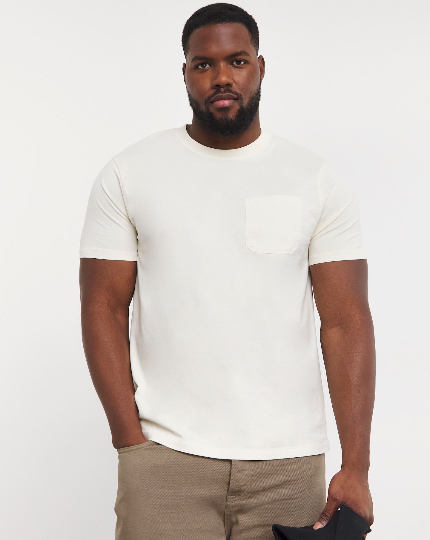 Garment Dyed Pocket T Shirt Long Jacamo