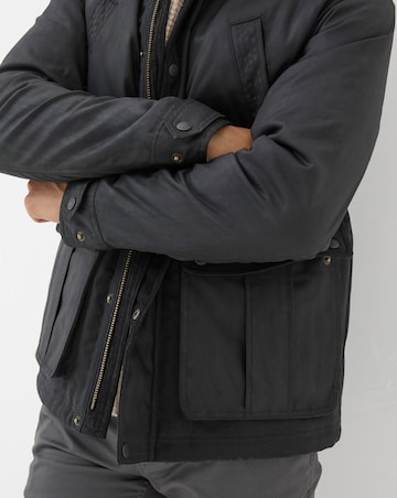 FatFace Hawker Waxed Jacket | Jacamo