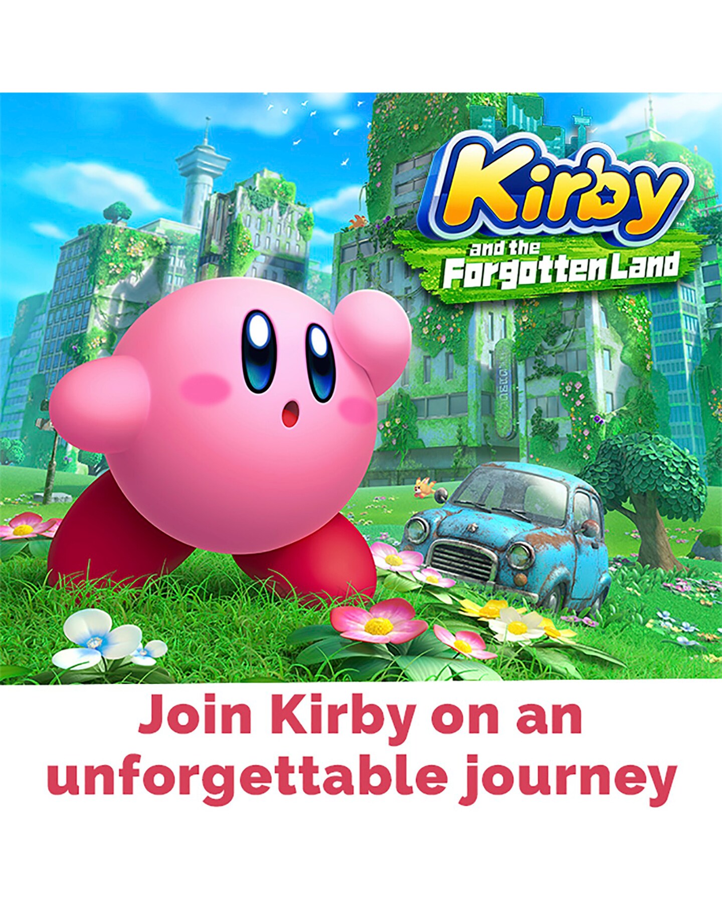 Kirby and the Forgotten Land Nintendo Switch Jacamo