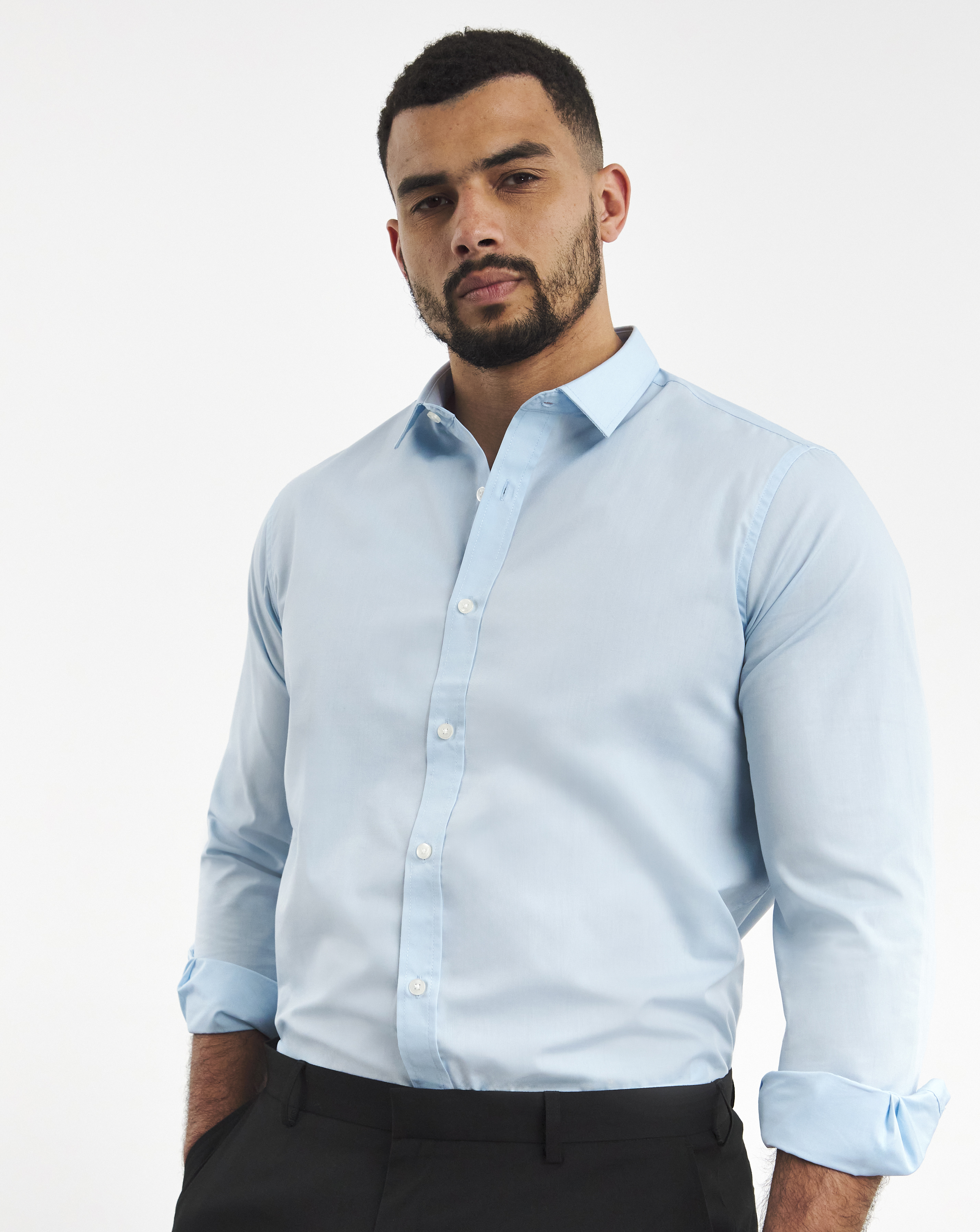 Long Sleeve Formal Shirt Long | Jacamo