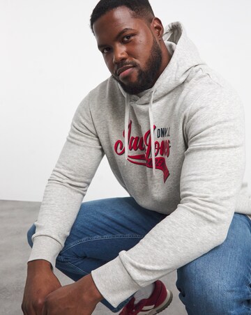 Jack & Jones Logo Sweatshirt | Jacamo