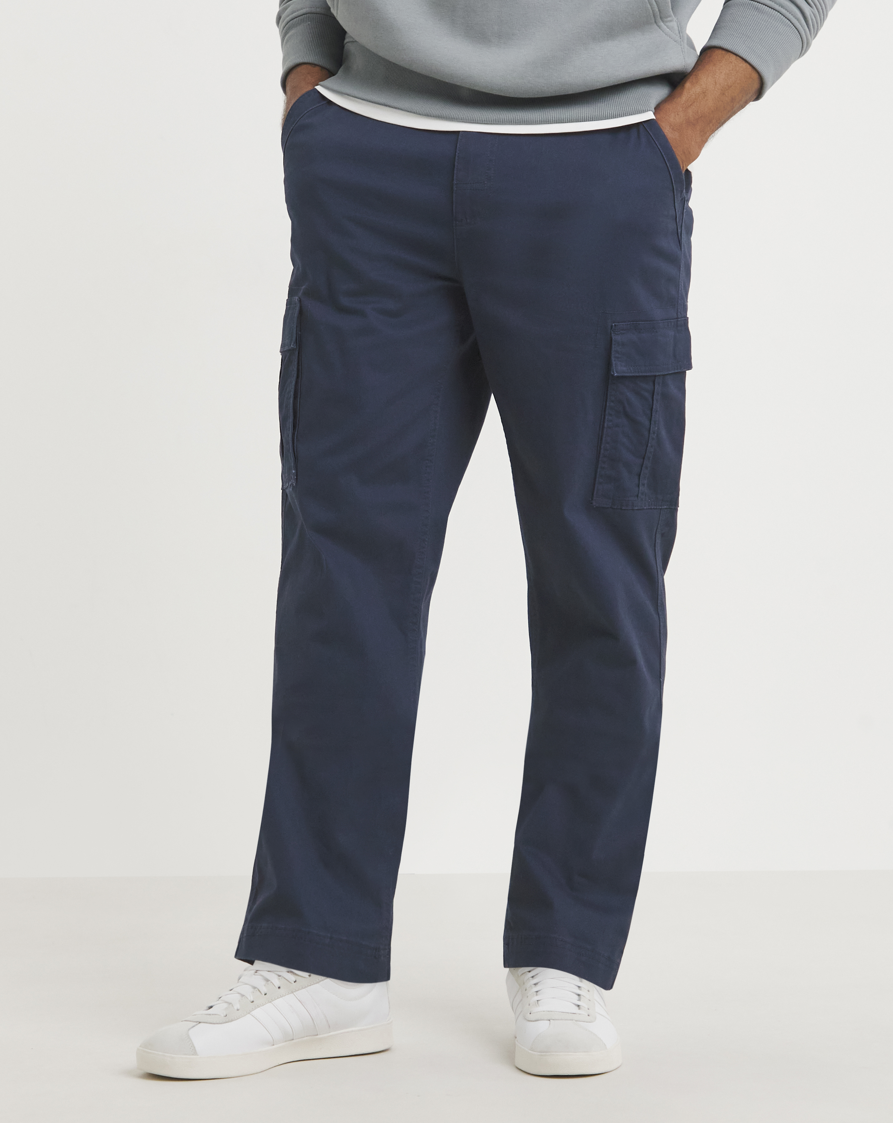 Cotton Stretch Cargo Trouser | Jacamo