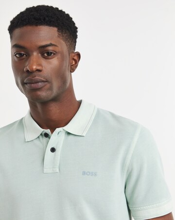 BOSS Prime Aqua Polo | Jacamo