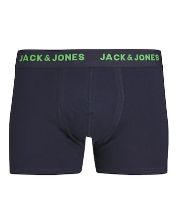 Jack & Jones Pink Flamingo Trunks 5 Pack | Jacamo