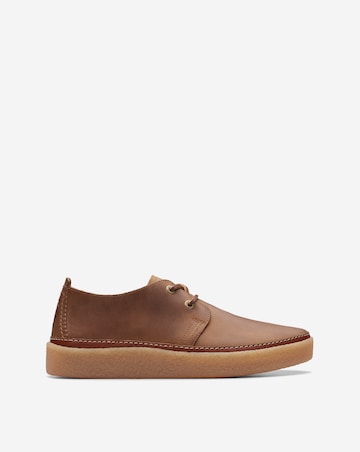 Clarks Clarkwood Low Shoe - Beeswax leather | Jacamo