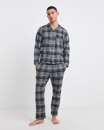 Woven Check Pyjama Set | Jacamo