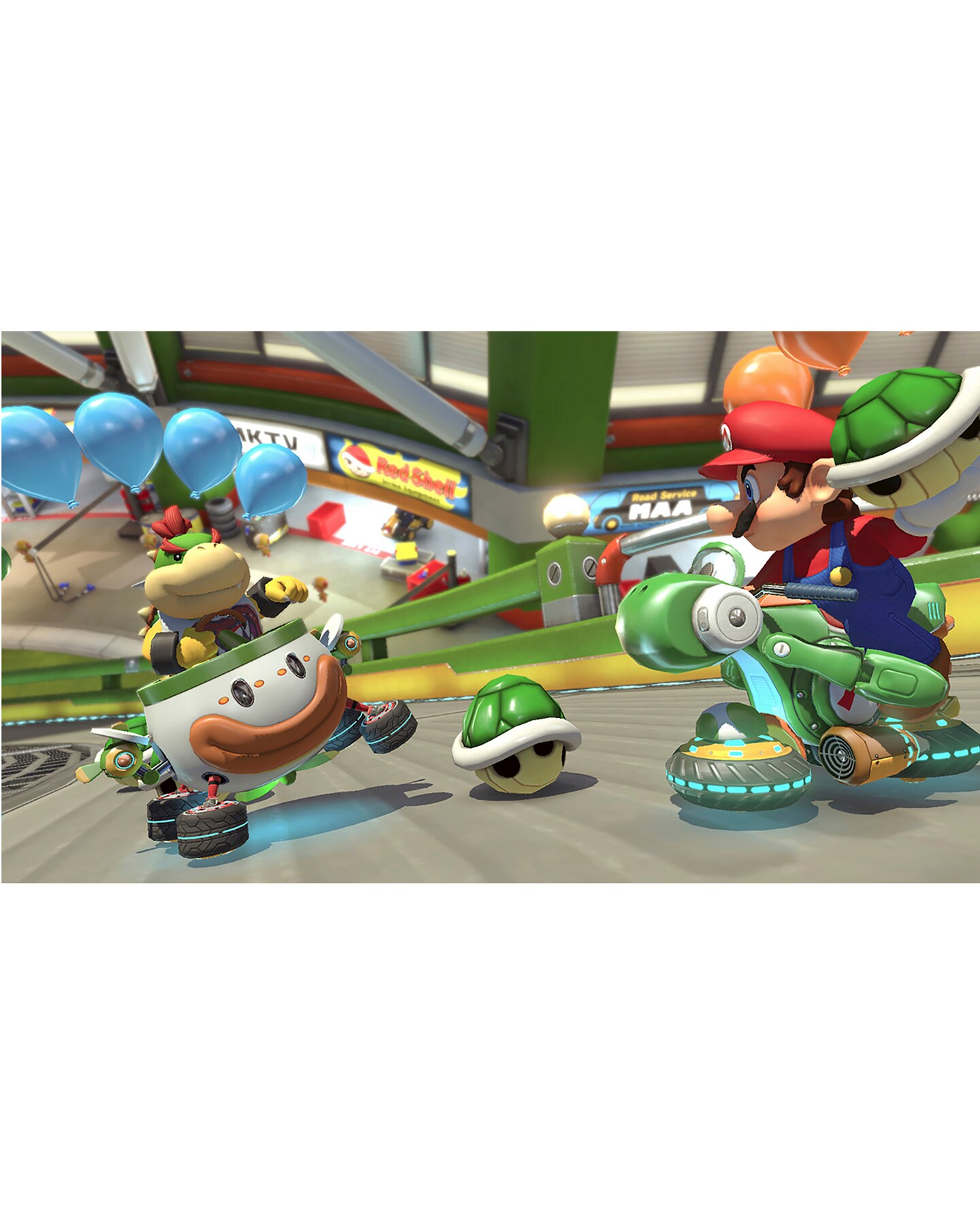 Nintendo switch neon mario kart 8 bundle store