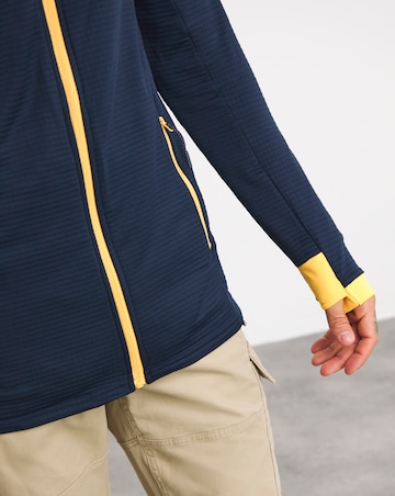 Snowdonia Textured Hooded Zip Up | Jacamo