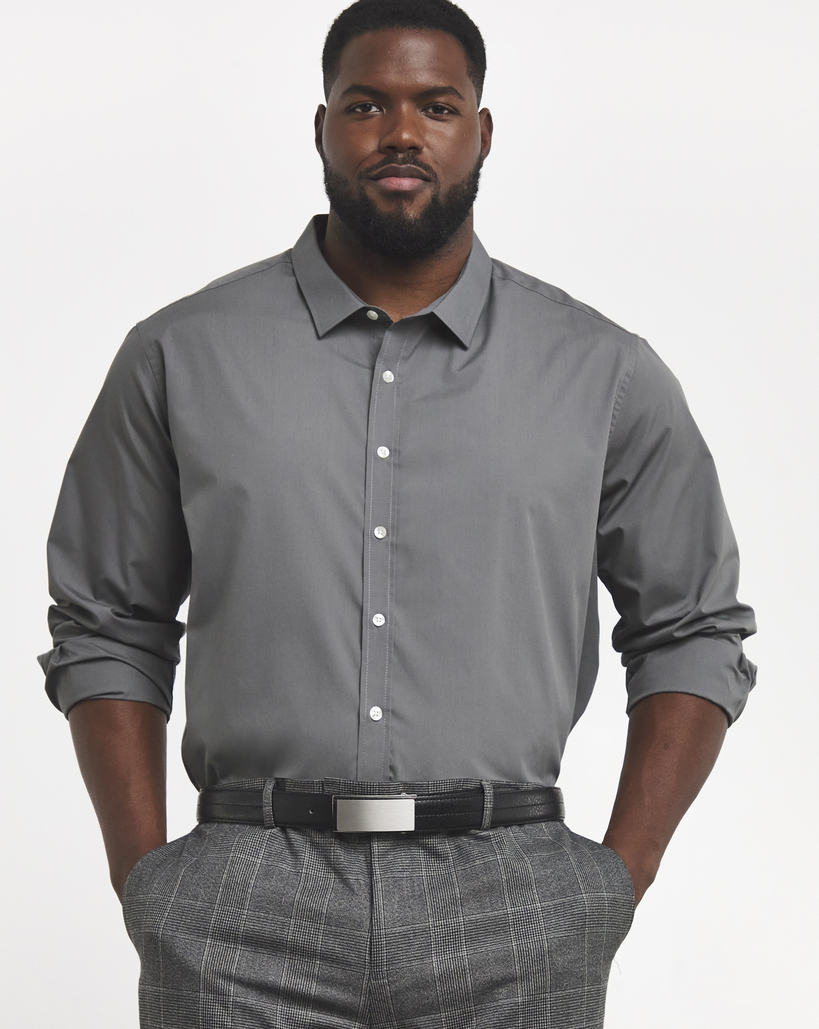 Long Sleeve Formal Shirt Long | Jacamo