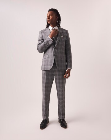 Joe Browns Grey Check Suit Jacket | Jacamo
