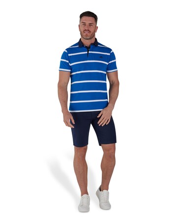 Raging Bull Stripe Rugby Cobalt Blue | Jacamo