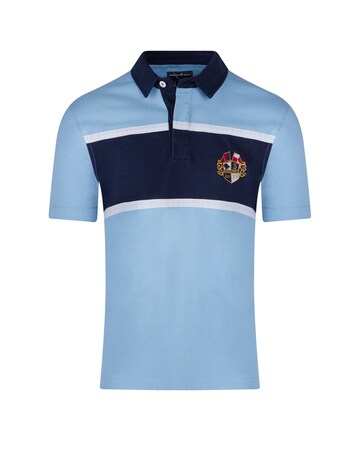 Raging Bull Crest Rugby Sky Blue | Jacamo