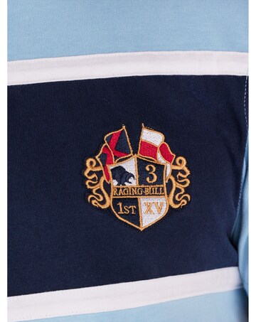 Raging Bull Crest Rugby Sky Blue | Jacamo