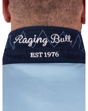 Raging Bull Crest Rugby Sky Blue | Jacamo