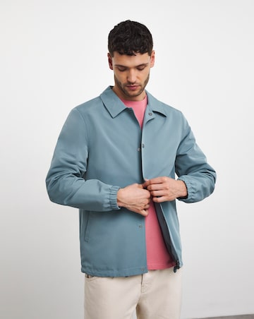Blue Coach Jacket | Jacamo