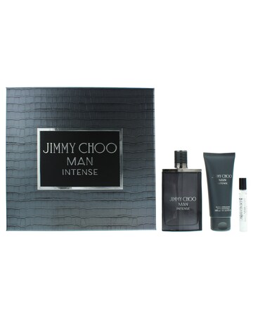 Jimmy Choo Man Intense Eau De Toilette Gift Set For Him | Jacamo