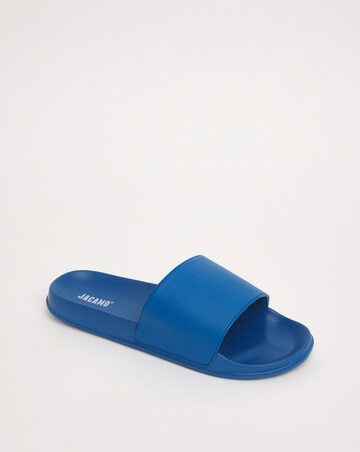 Blue Basic Sliders Wide Fit | Jacamo