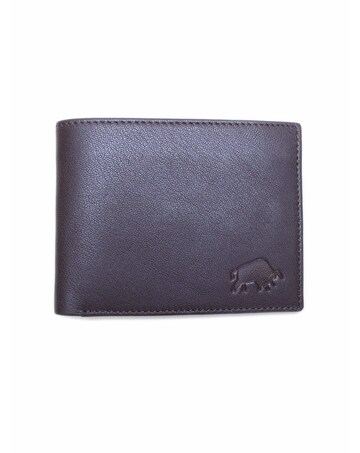Raging Bull-Leather Wallet-Brown | Jacamo