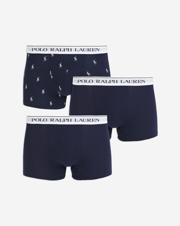 Polo Ralph Lauren 3pk Multi Trunks - Navy | Jacamo