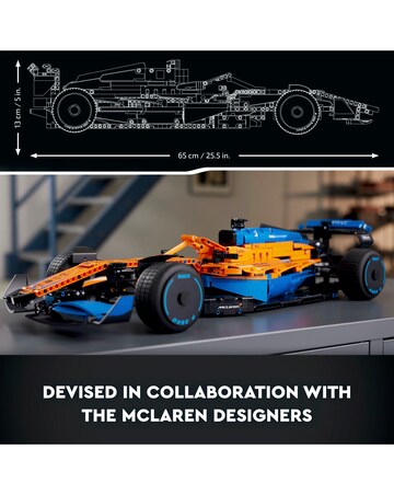 LEGO Technic McLaren Formula 1 2022 Race Car Model Set 42141 | Jacamo