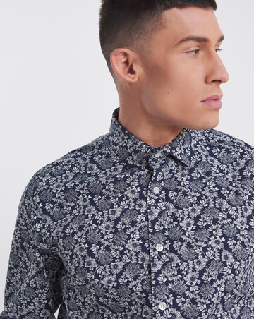 Jacamo Premium Formal Floral Print Shirt | Jacamo