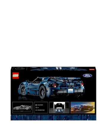 LEGO Technic 2022 Ford GT Car Model Set for Adults 42154 | Jacamo