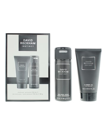 David Beckham Instinct Gift Set Shower Gel 150ml | Jacamo
