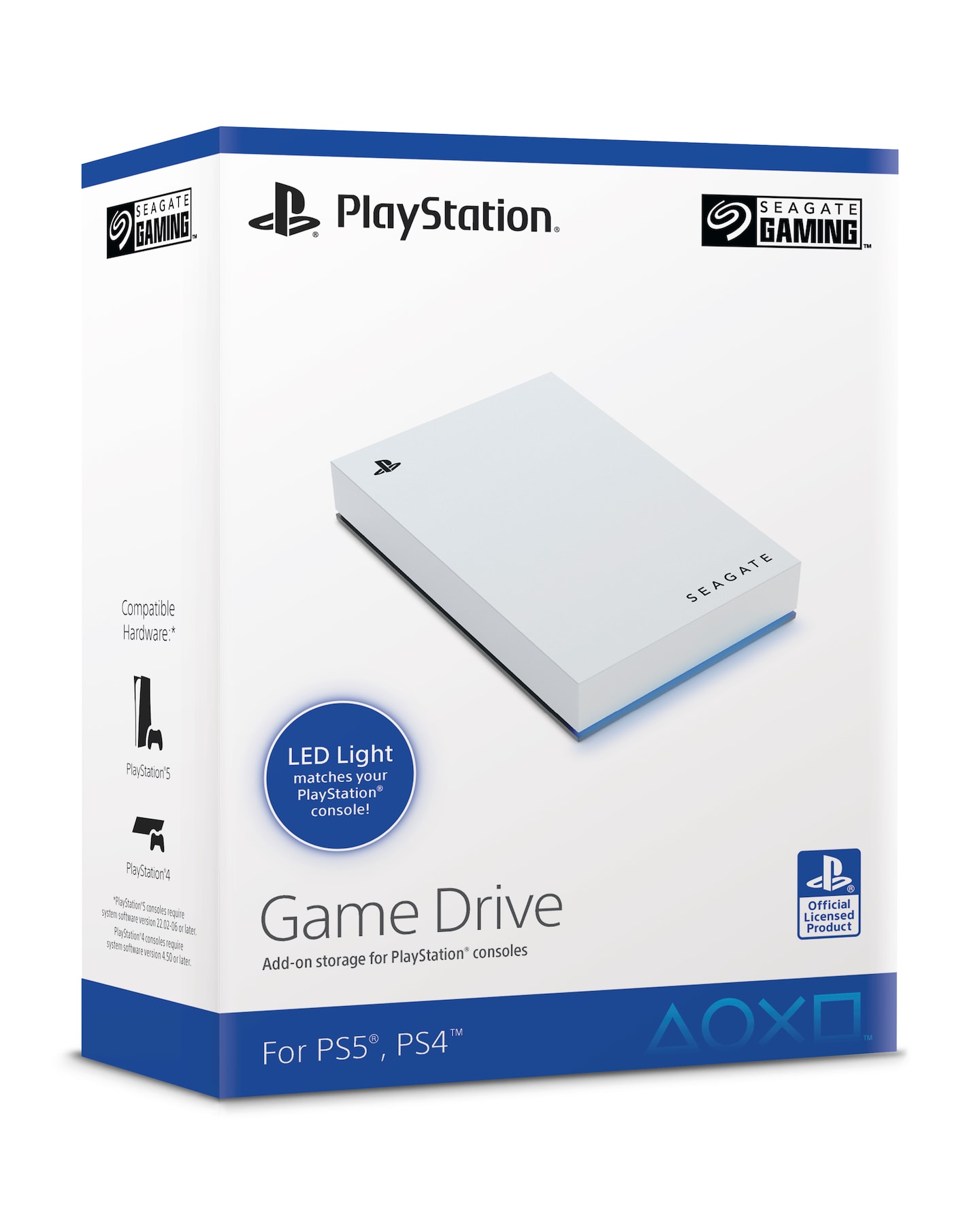 Seagate Game Drive PS4/PS5 2TB External Portable Hard Drive | Jacamo