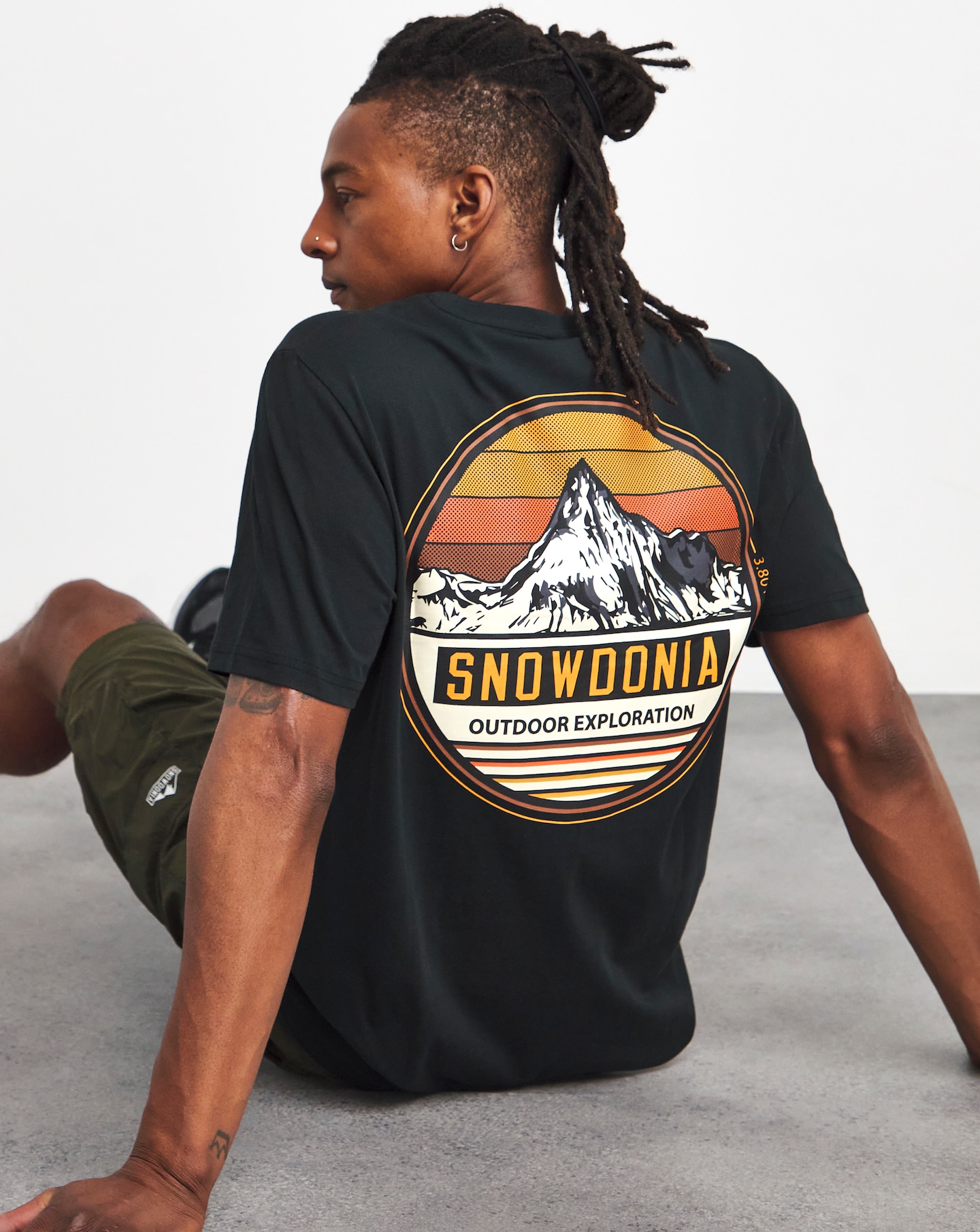 Snowdonia Graphic T Shirt | Jacamo