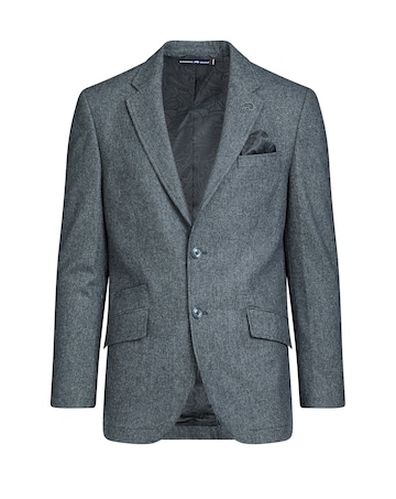 Raging Bull Wool Blazer Charcoal | Jacamo